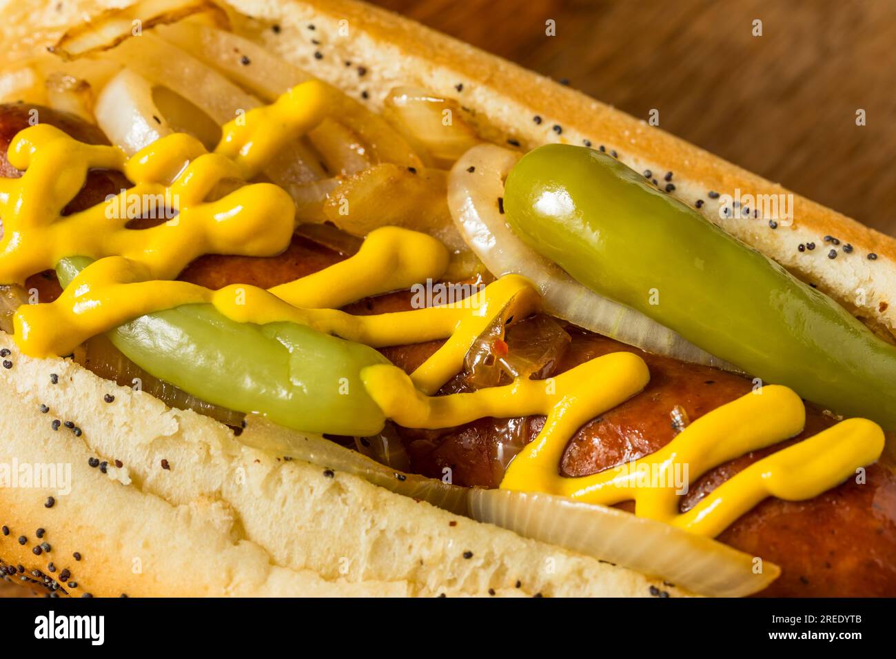 Maxwell street hot dog hi-res stock photography and images - Alamy