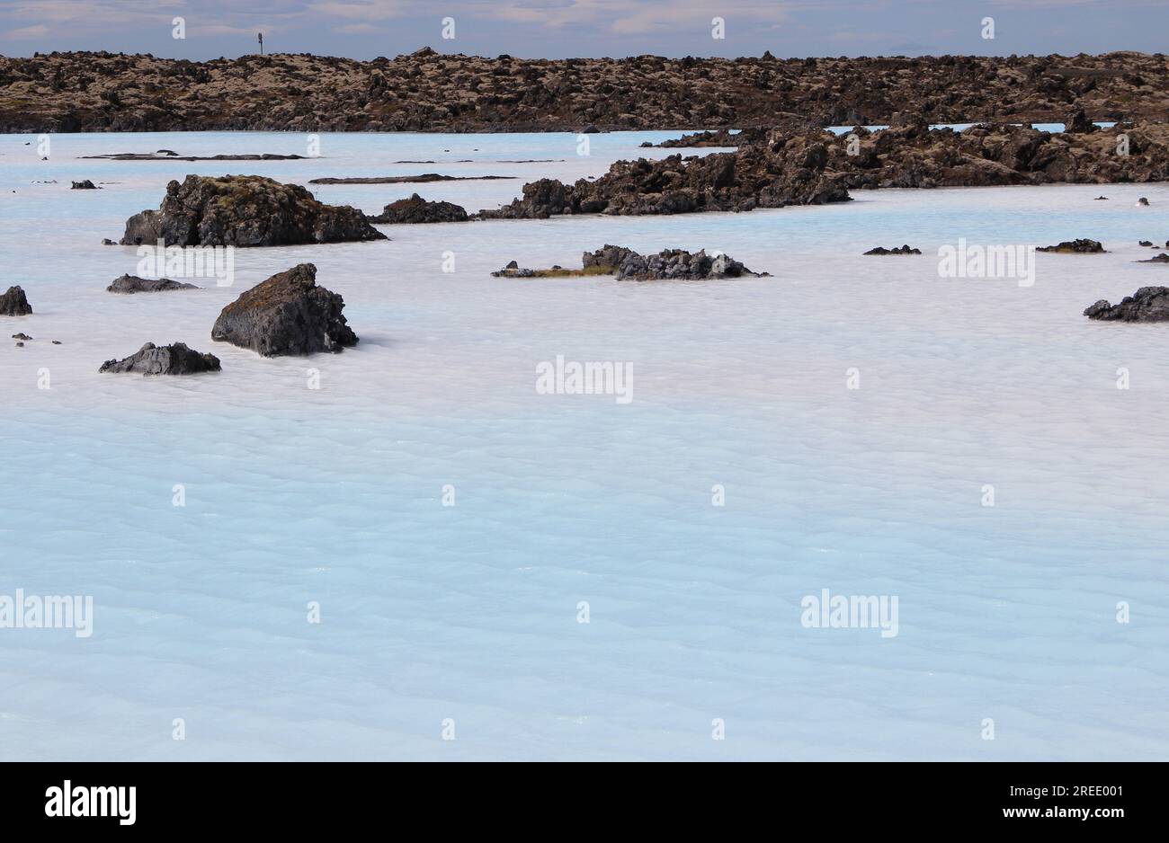 Blue Lagoon Iceland Reykjanes Peninsula Stock Photo - Alamy