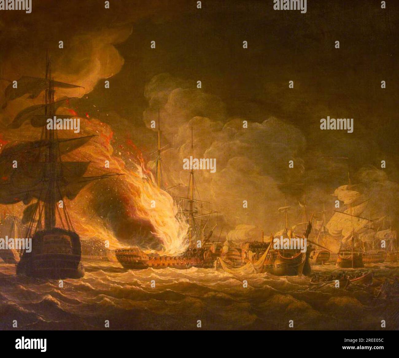 Battle of the nile oil hi-res stock photography and images - Alamy