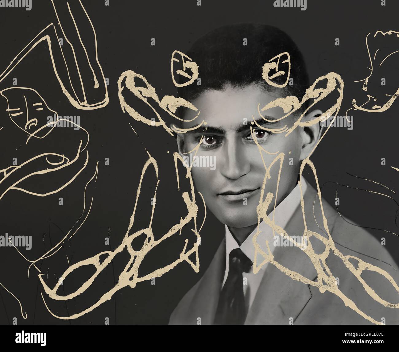 Metamorphosis kafka drawing hi-res stock photography and images - Alamy