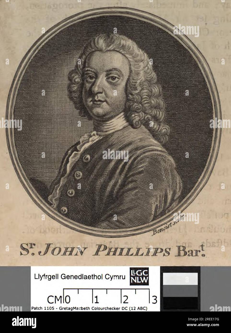 John Phillips Bart before 1770 by Guillaume Philippe Benoist Stock ...