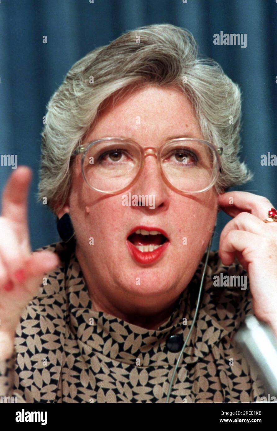 Ottawa, Canada. 27th July, 2023. Pat Carney is shown in Ottawa in 1986 ...