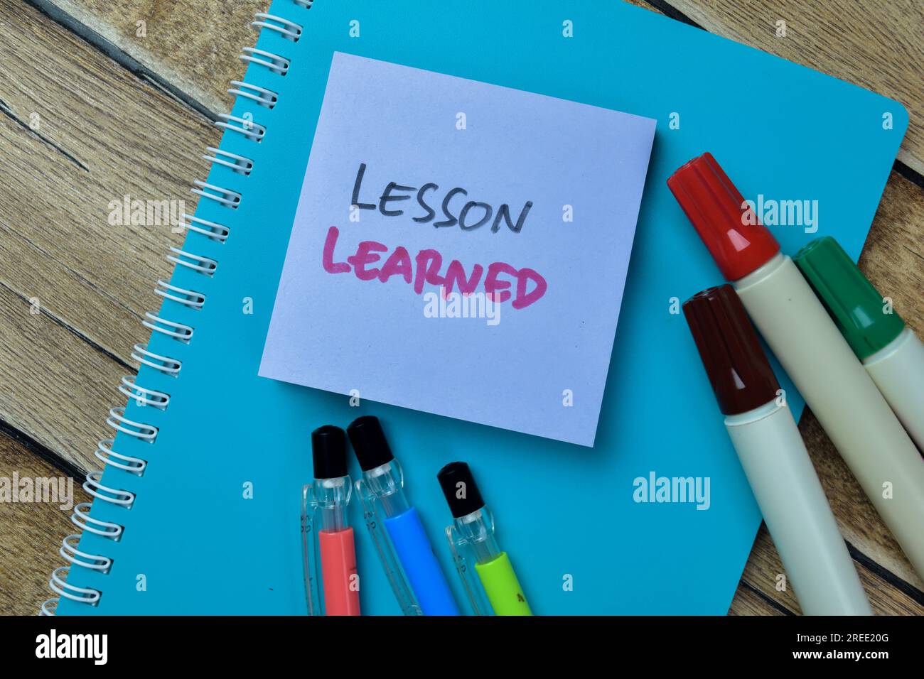 Lesson learned hi-res stock photography and images - Alamy
