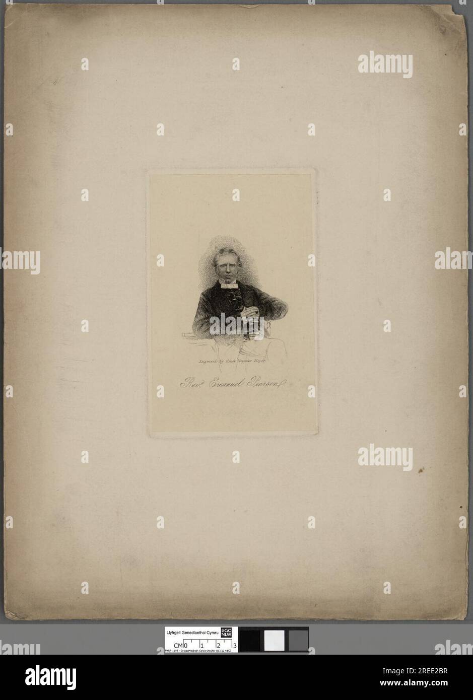 Revd. Emanuel Pearson circa 1820 by Henry Hoppner Meyer Stock Photo - Alamy