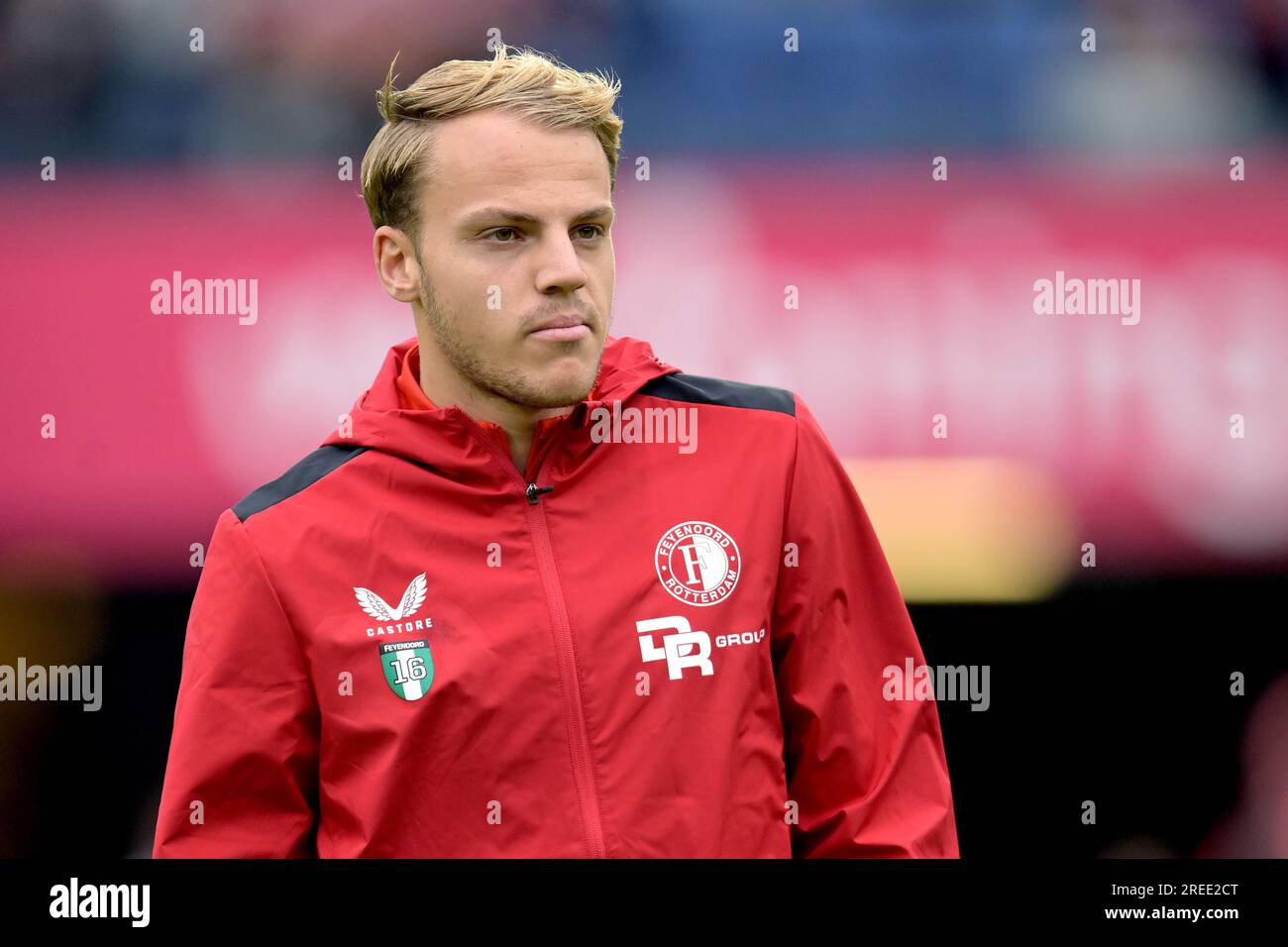 ROTTERDAM - Thomas Beelen of Feyenoord ahead of the friendly match between Feyenoord and ...