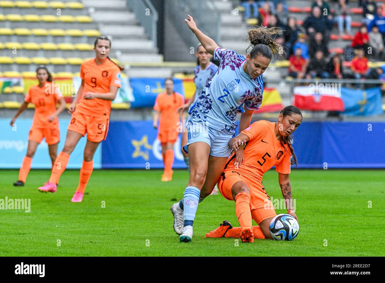 Tubize, Belgium. 27th July, 2023. Martina Fernandez (2) of Spain and ...