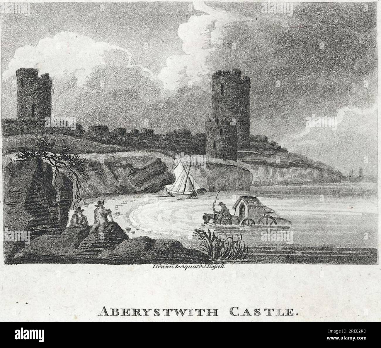 Aberystwith castle hi-res stock photography and images - Alamy