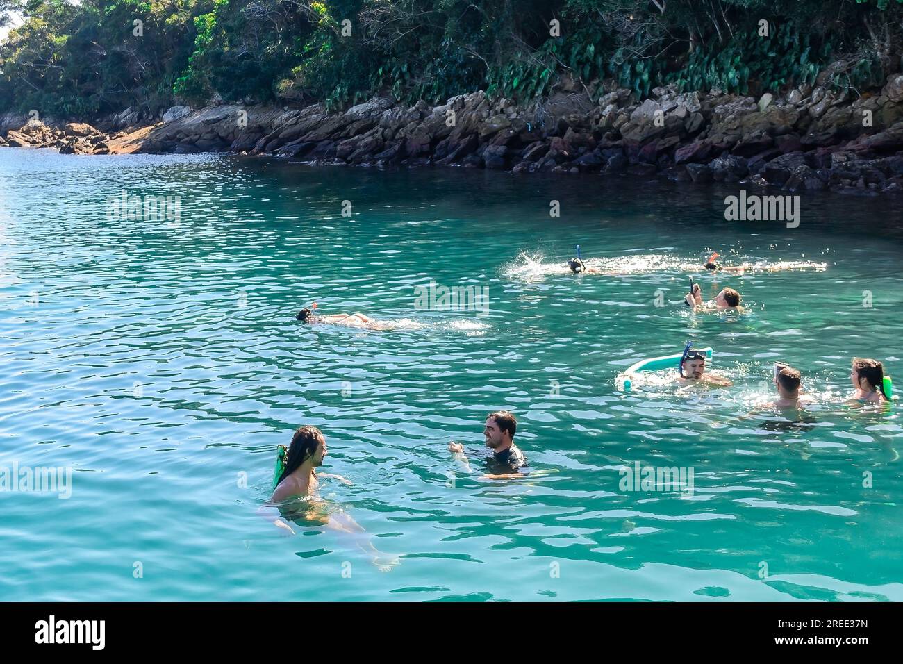 Angra dos Reis tourism scenes, Rio de Janeiro, Brazil Stock Photo - Alamy