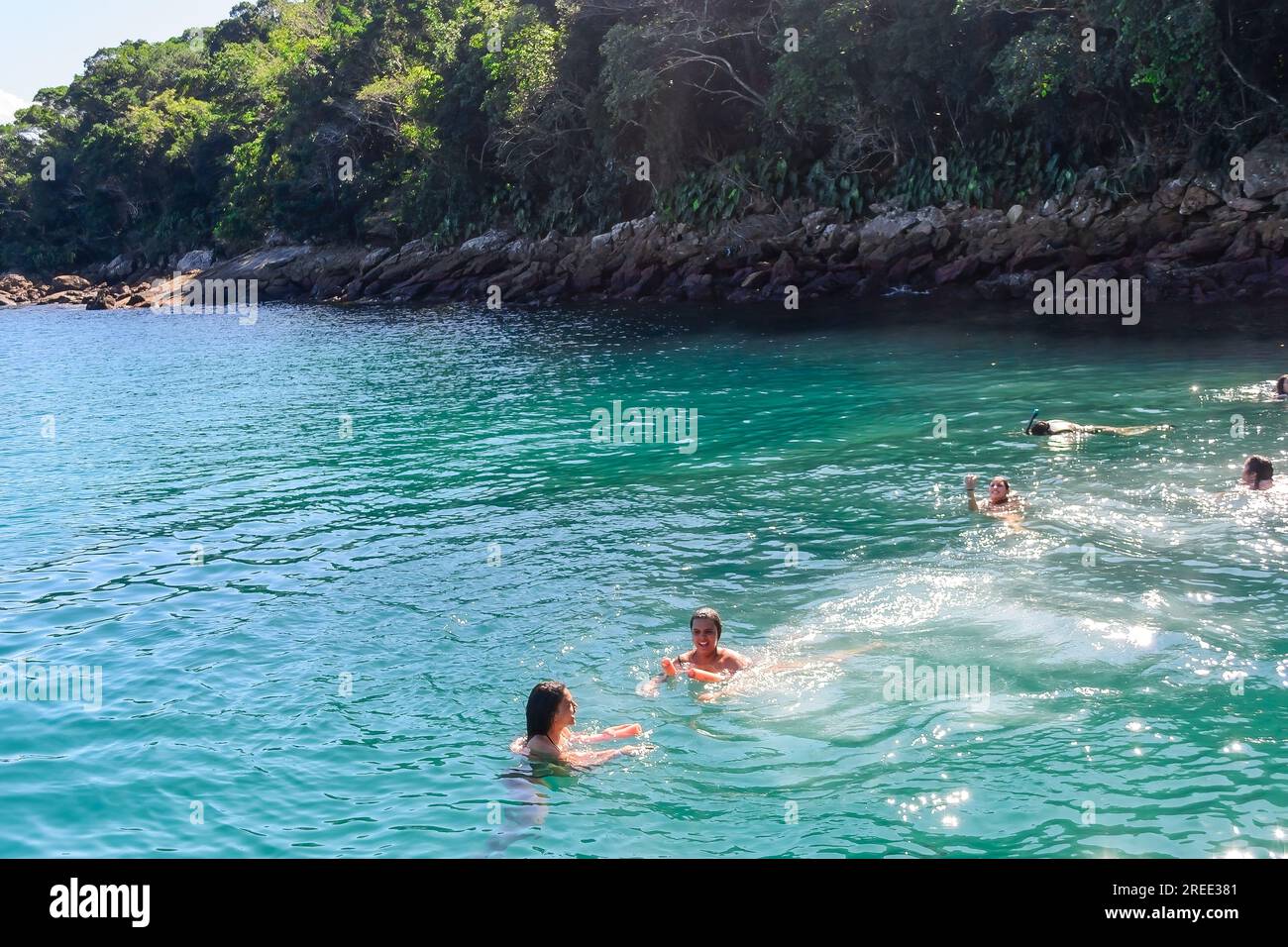 Angra dos Reis tourism scenes, Rio de Janeiro, Brazil Stock Photo - Alamy