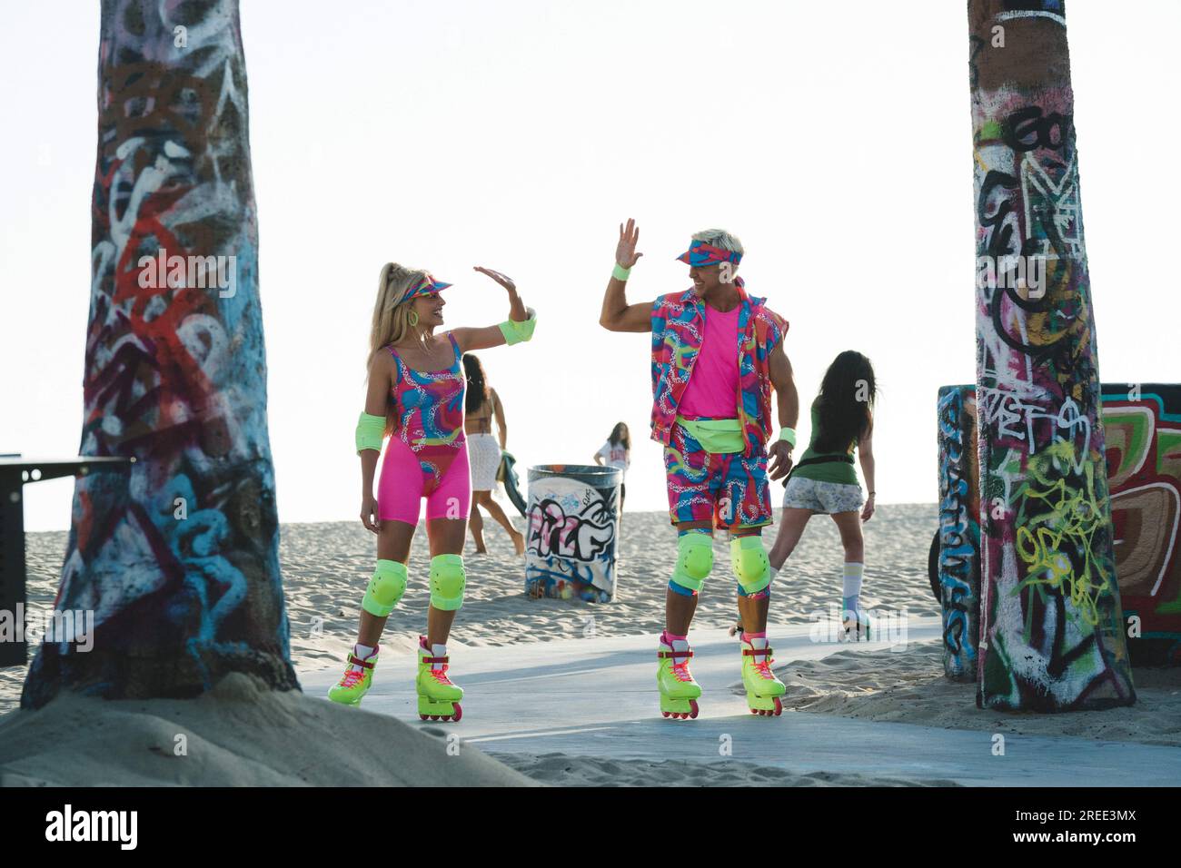 Barbie movie 2023 margot ryan hi-res stock photography and images - Alamy