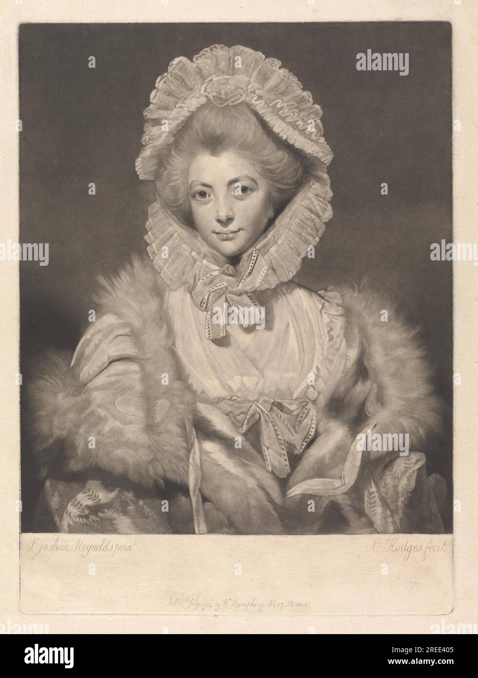 Lavinia Countess Spencer 1784 by Charles Howard Hodges Stock Photo - Alamy