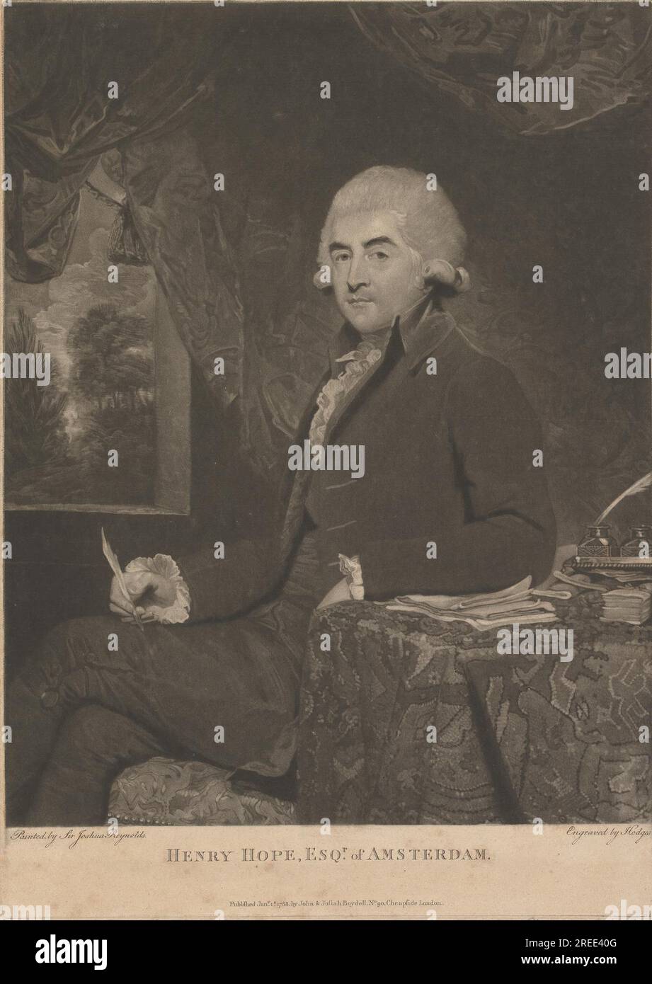 Henry hope esq hi-res stock photography and images - Alamy