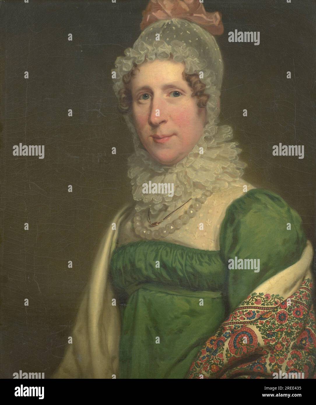 Portrait of Suzanna Maria Crommelin, Wife of Egbert Johannes Koch ...