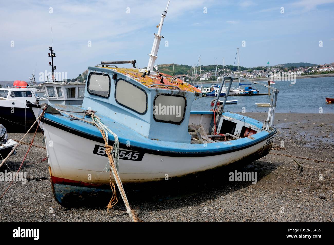 North wales fishing boat hi-res stock photography and images - Alamy