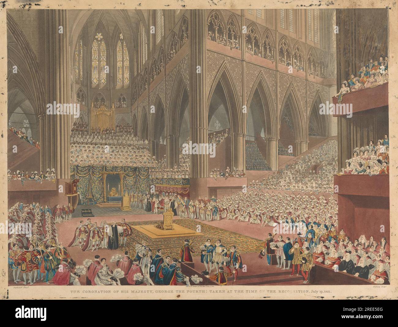 The Coronation of His Majesty, George the Fourth: Taken at the Time of ...