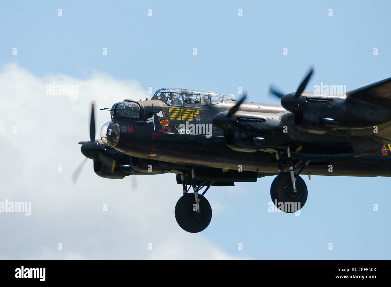 Royal Air Force, RAF Battle of Britain Memorial Flight Avro Lancaster ...