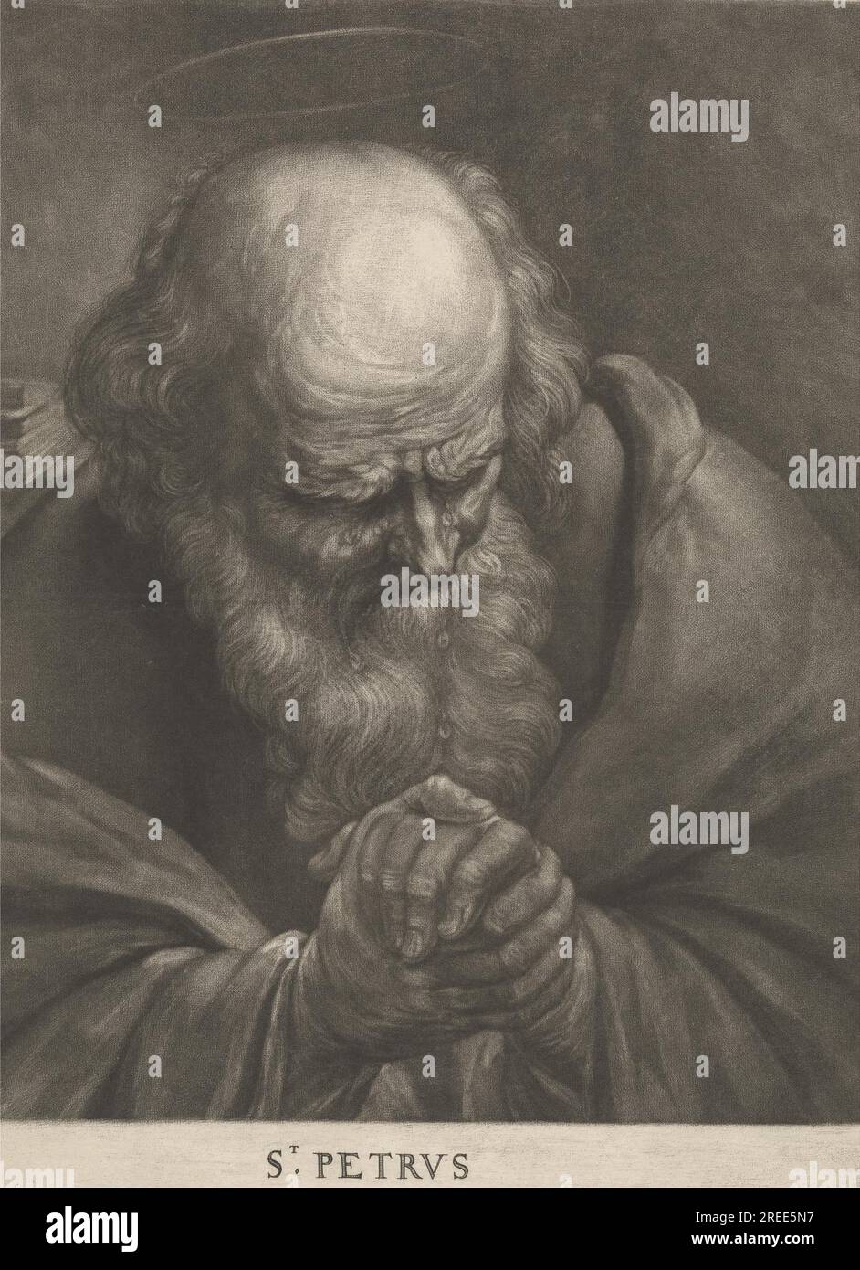 St. Peter between 1680 and 1690 by Abraham Blooteling Stock Photo - Alamy