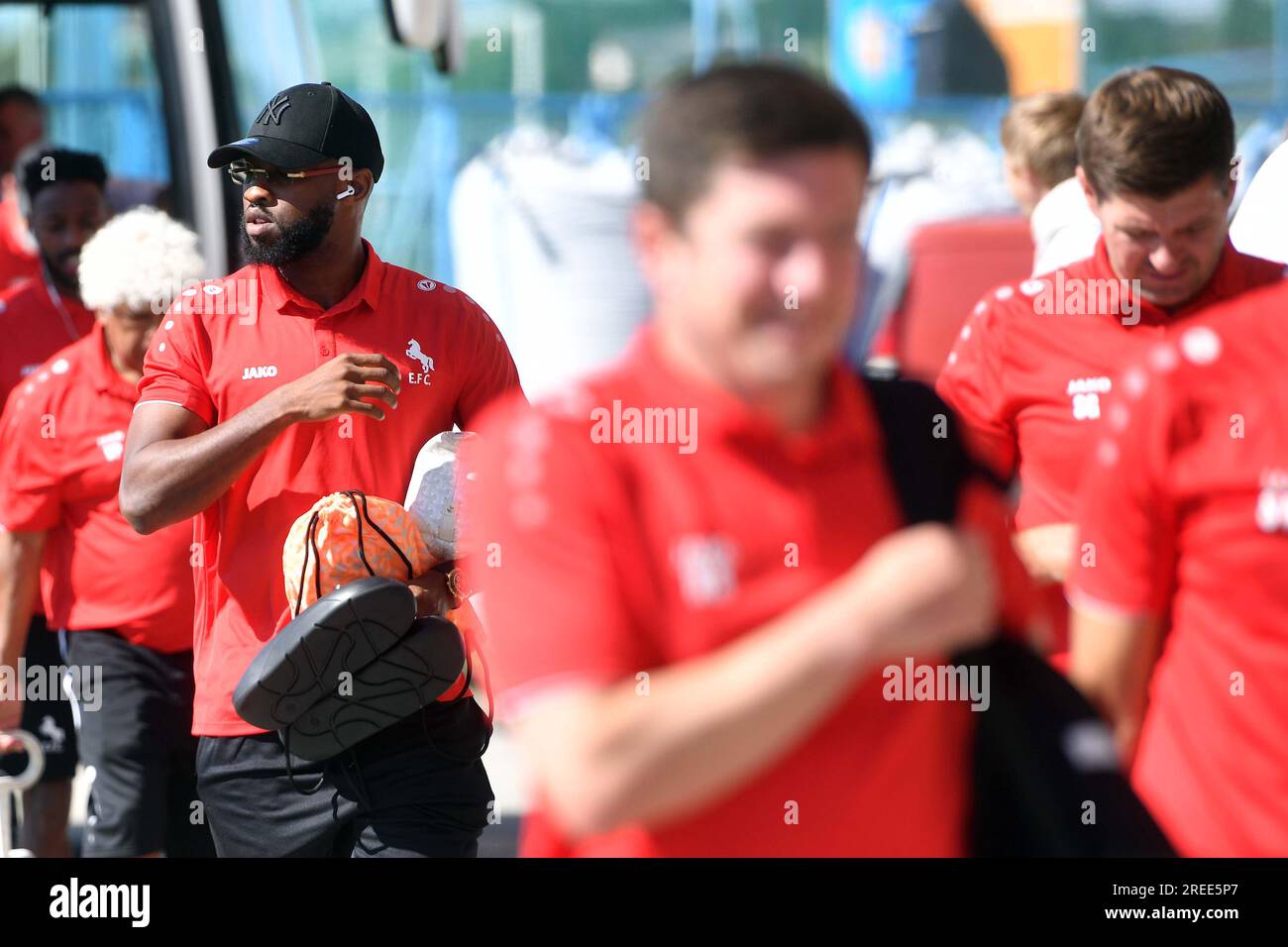 Cakovec, Croatia. 27th July, 2023. French national team member Moussa ...