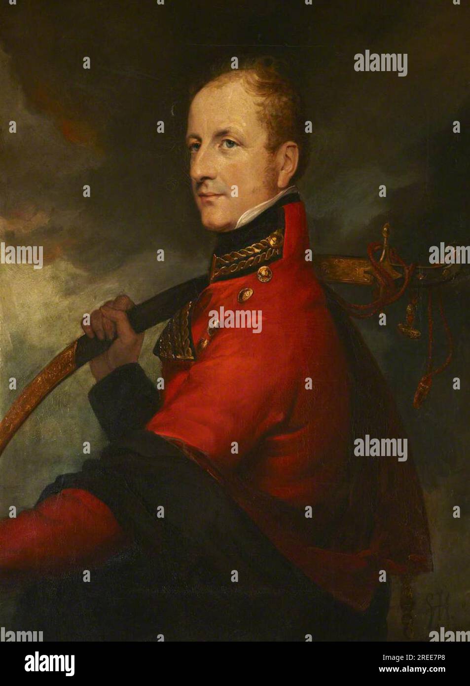 General the Hon. Sir Galbraith Lowry Cole, GCB (1772-1842) 1819 by ...