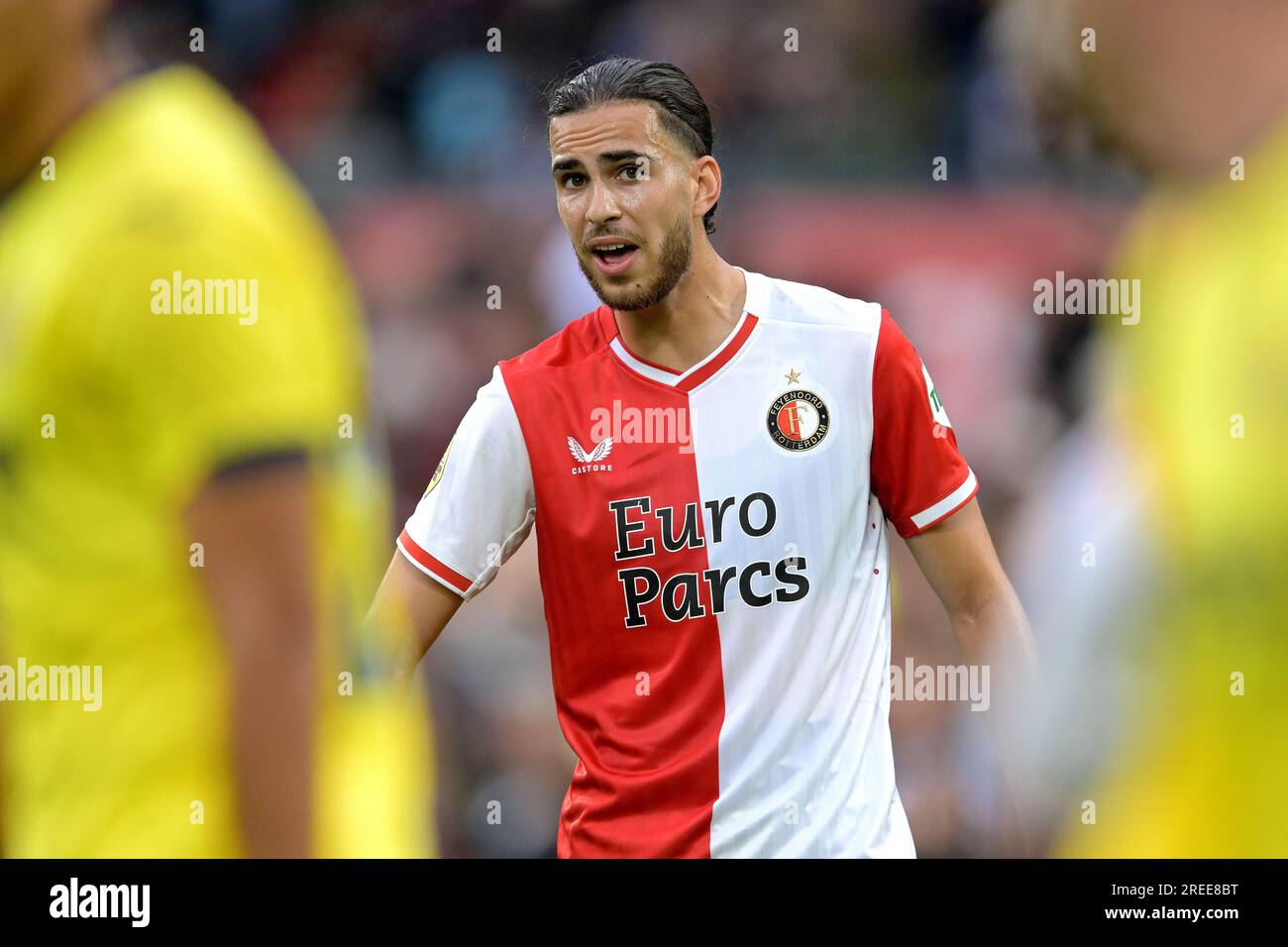 ROTTERDAM - Ramiz Zerrouki of Feyenoord during the friendly match ...