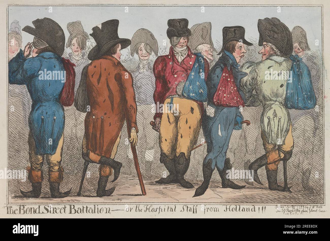 The Bond Street Battalion - or the Hospital Staff from Holland!! 1799 ...