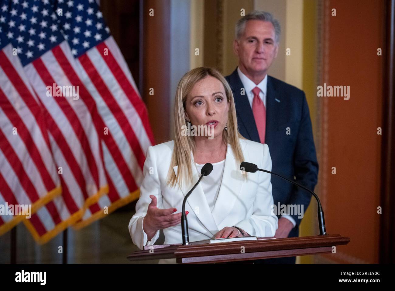 Speaker of the United States House of Representatives Kevin McCarthy ...