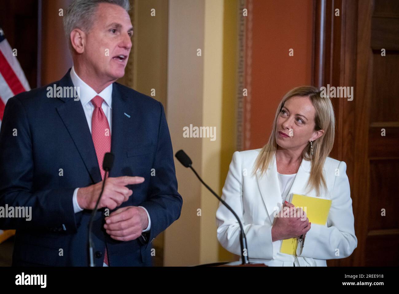 Speaker of the United States House of Representatives Kevin McCarthy ...