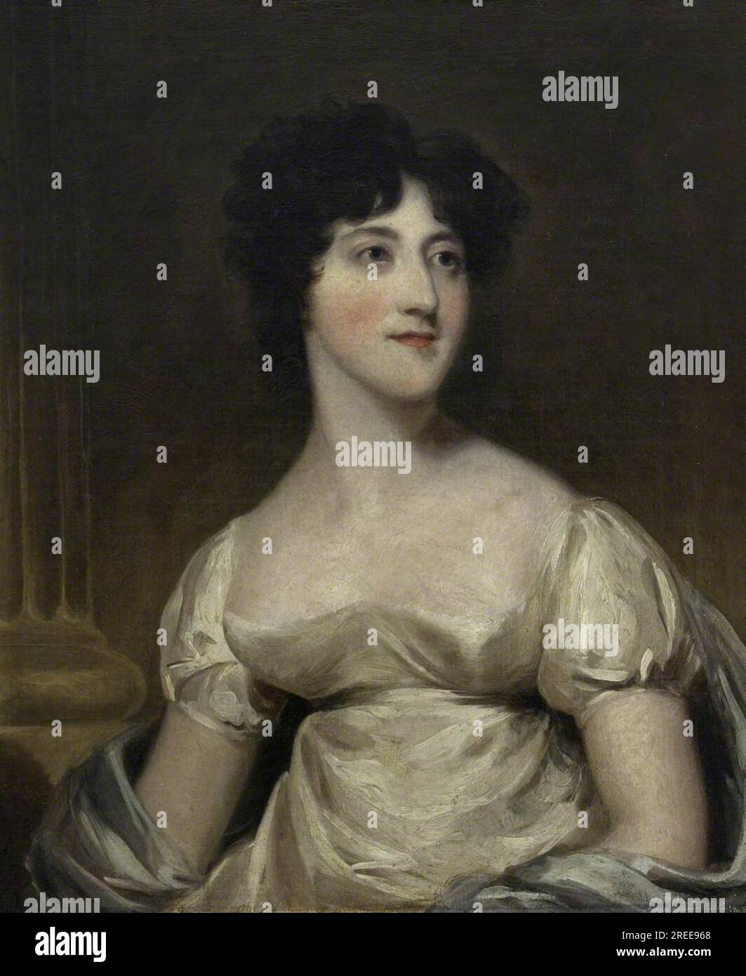 The Hon. Anne Margaret Anson, Countess of Rosebery (1796-1882) circa ...