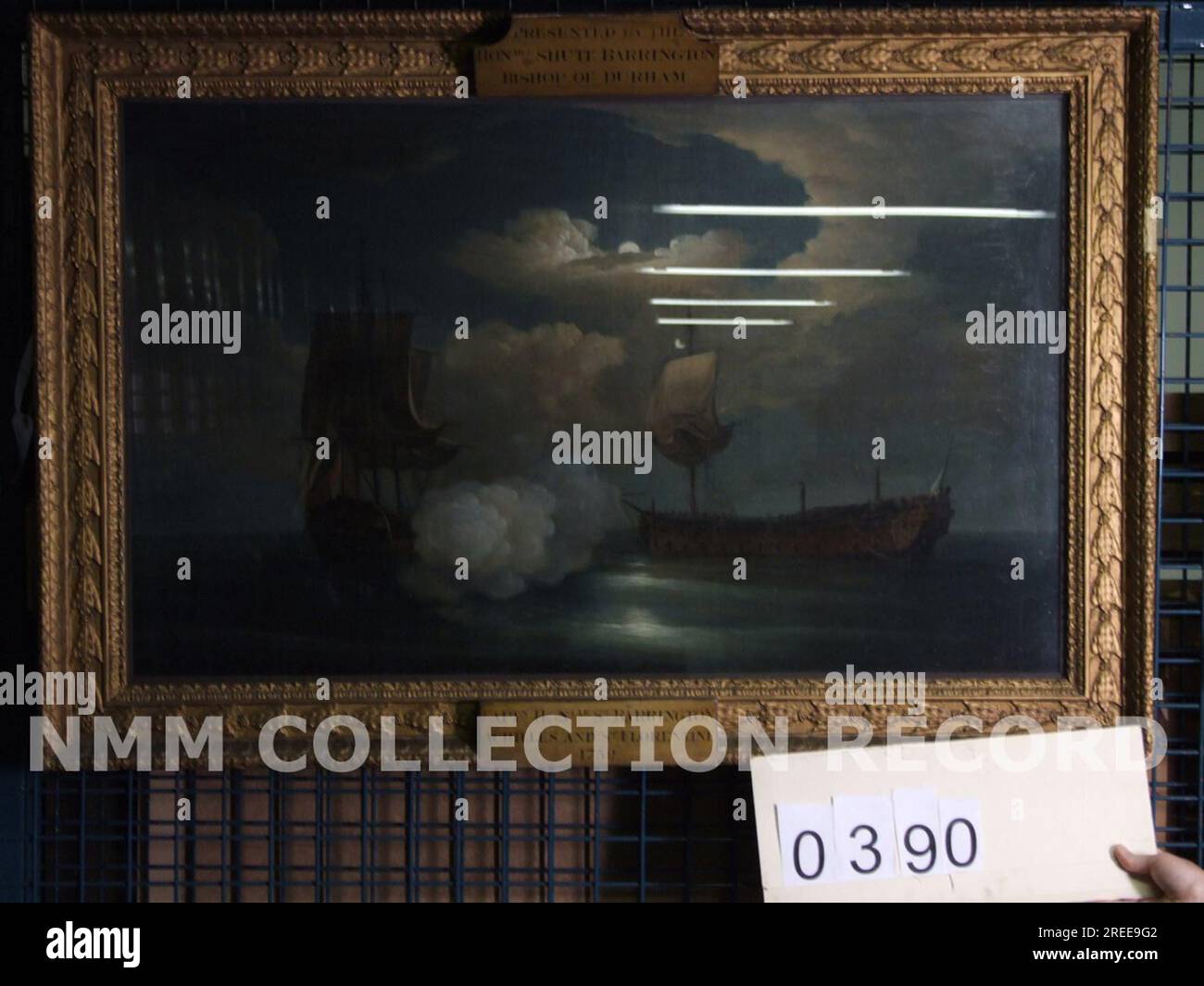 The Capture of the Comte de St Florentine by HMS Achilles, 4 April 1759 ...