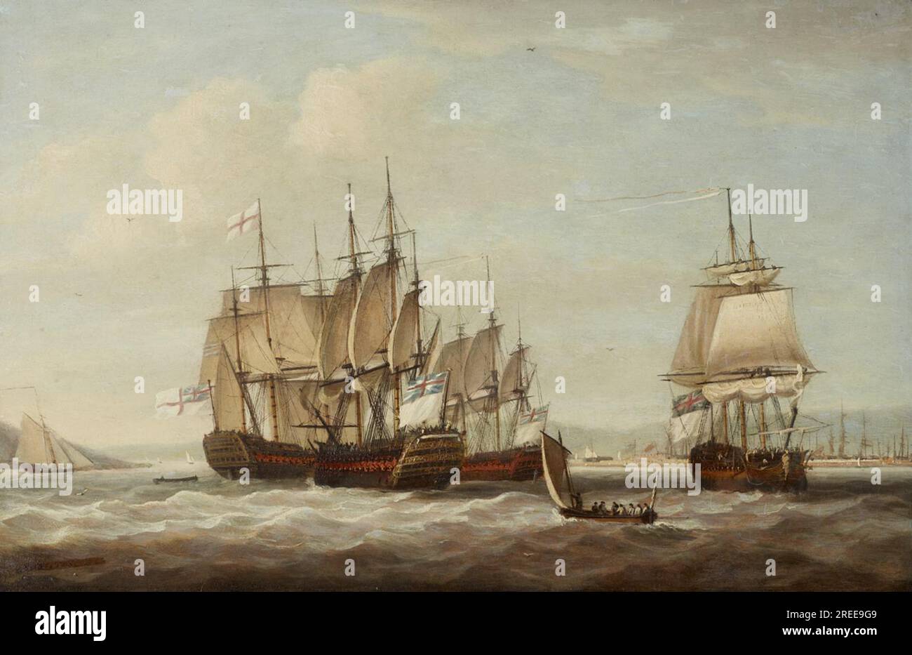 French captive ships hi-res stock photography and images - Alamy