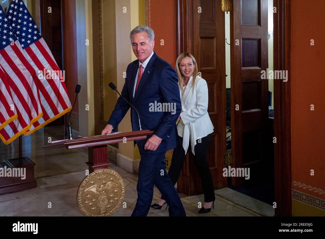 Speaker of the United States House of Representatives Kevin McCarthy ...