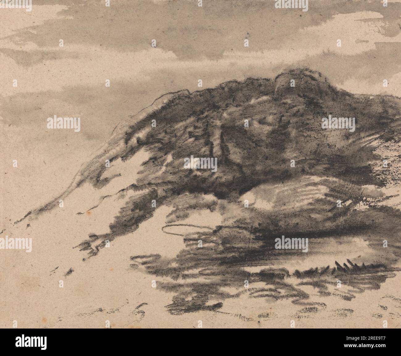 Composition inspired by Richard Wilson's Paintings of Cader Idris by ...