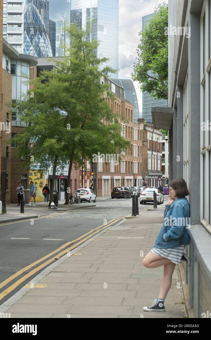 Aldgate london street hi-res stock photography and images - Alamy