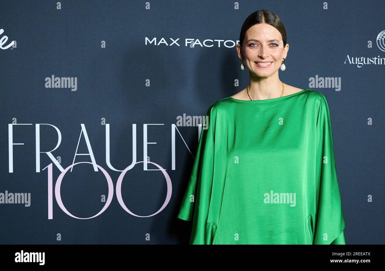 Berlin, Germany. 27th July, 2023. Eva Padberg comes to Women 100 at the ...