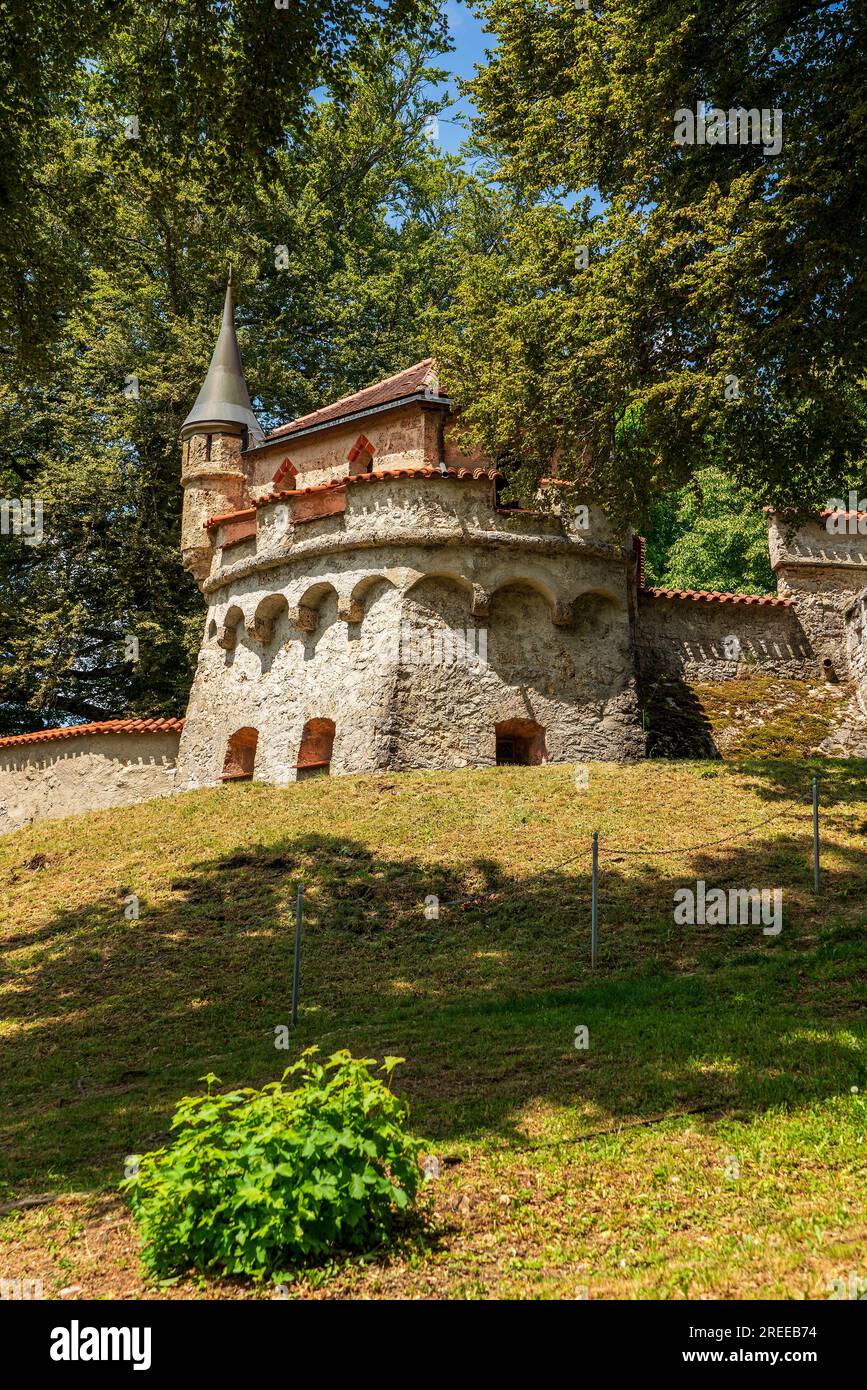 Surrounding view lichtenstein castle hi-res stock photography and ...