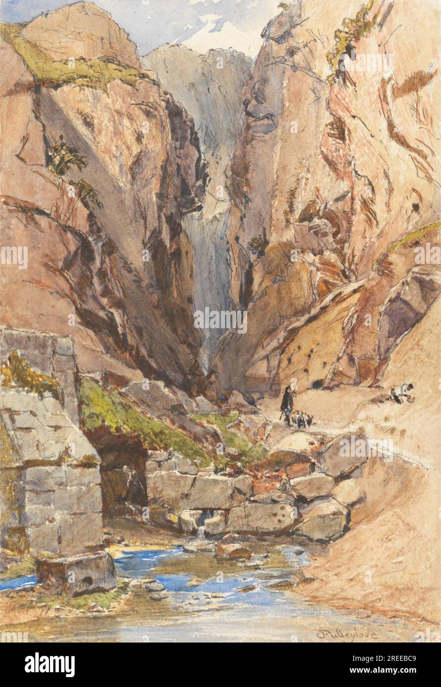 Castalian spring delphi hi-res stock photography and images - Alamy