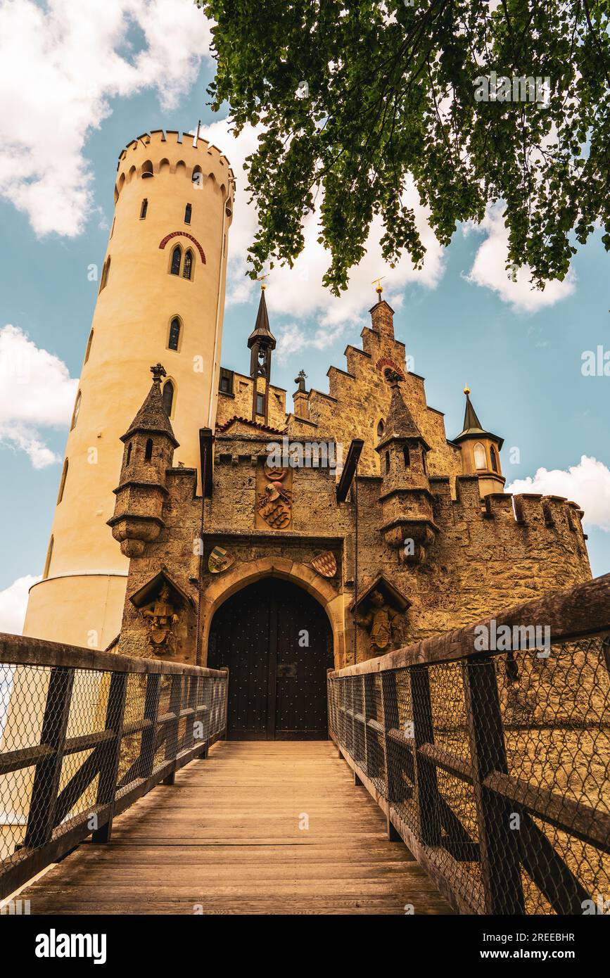 Surrounding view lichtenstein castle hi-res stock photography and ...