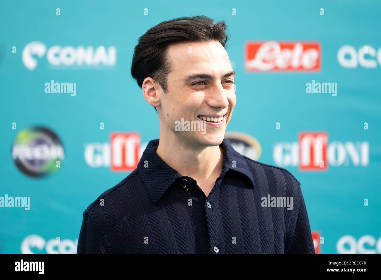 Giffoni Valle Piana, Salerno, Italy. 27th July, 2023. Italian actor ...
