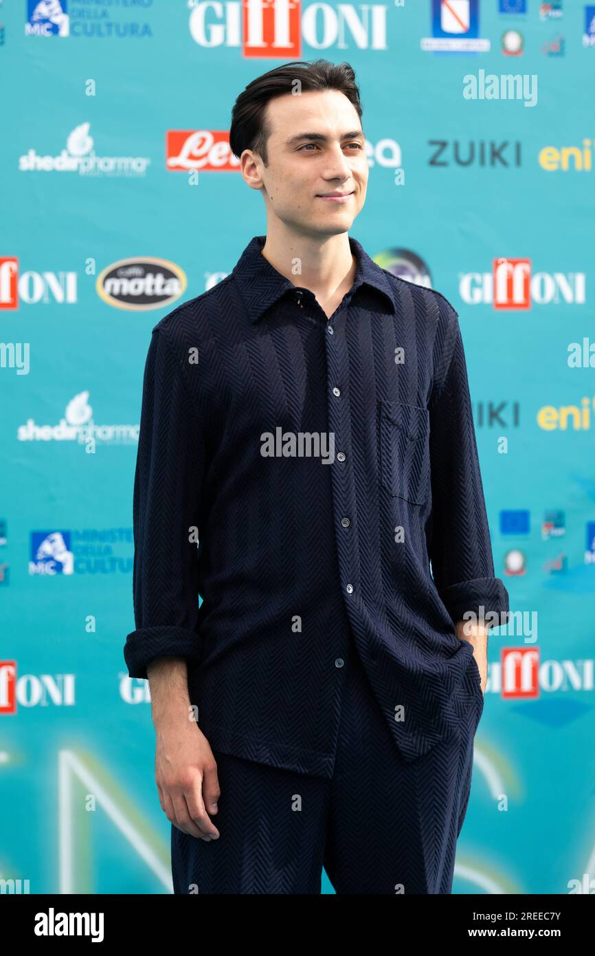 Giffoni Valle Piana, Salerno, Italy. 27th July, 2023. Italian actor ...