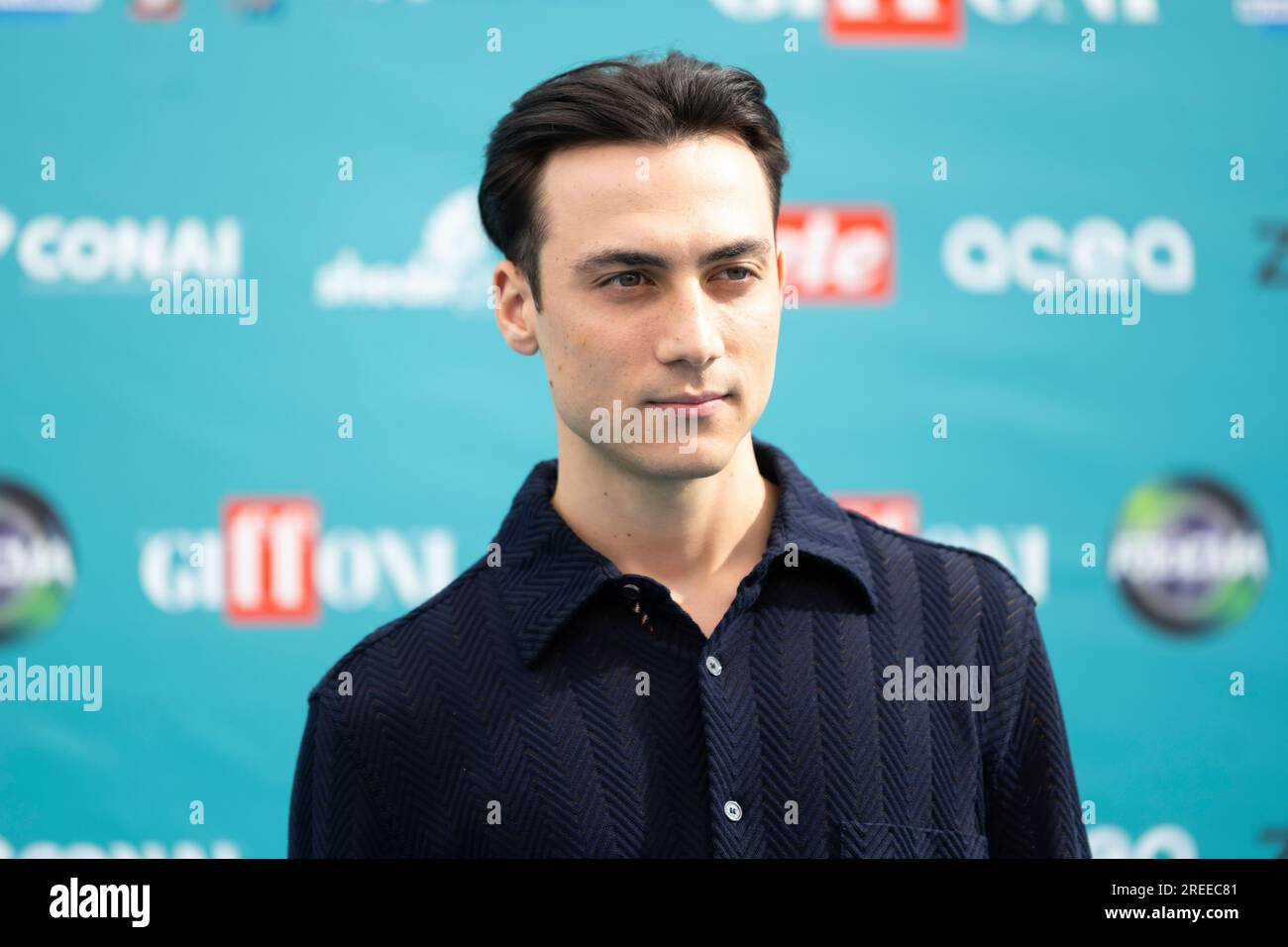 Giffoni Valle Piana, Salerno, Italy. 27th July, 2023. Italian actor ...