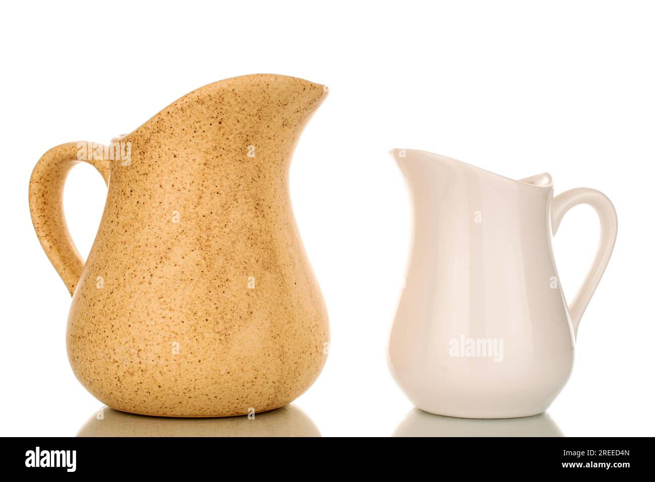 Porcelain jugs Cut Out Stock Images & Pictures - Alamy