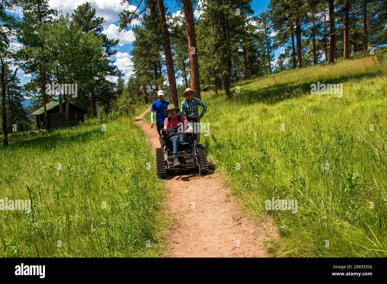 Colorado's Staunton State Park offers a Track Chair Program which ...