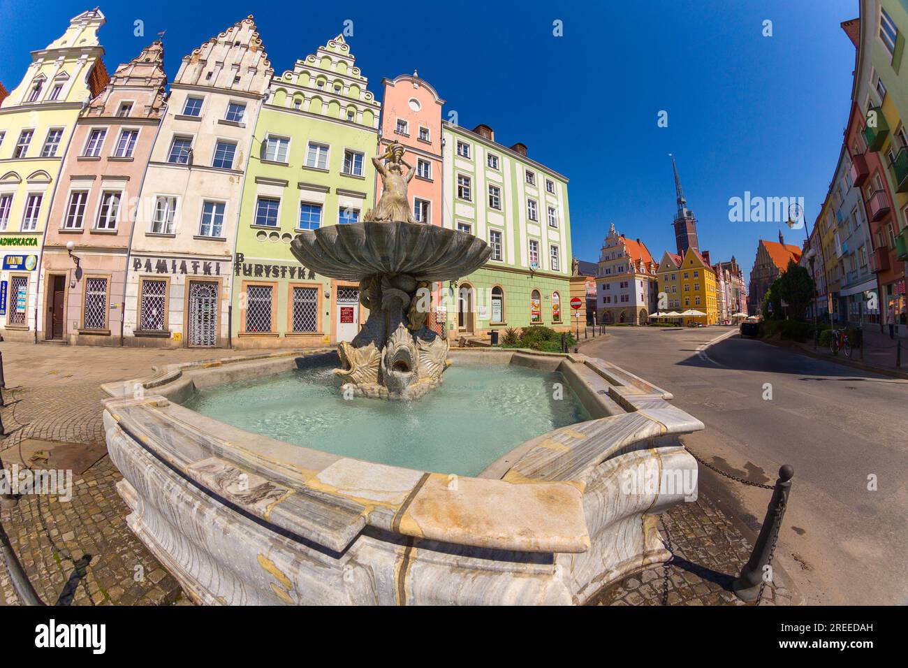 The center of the Polish city of Nysa Stock Photo - Alamy