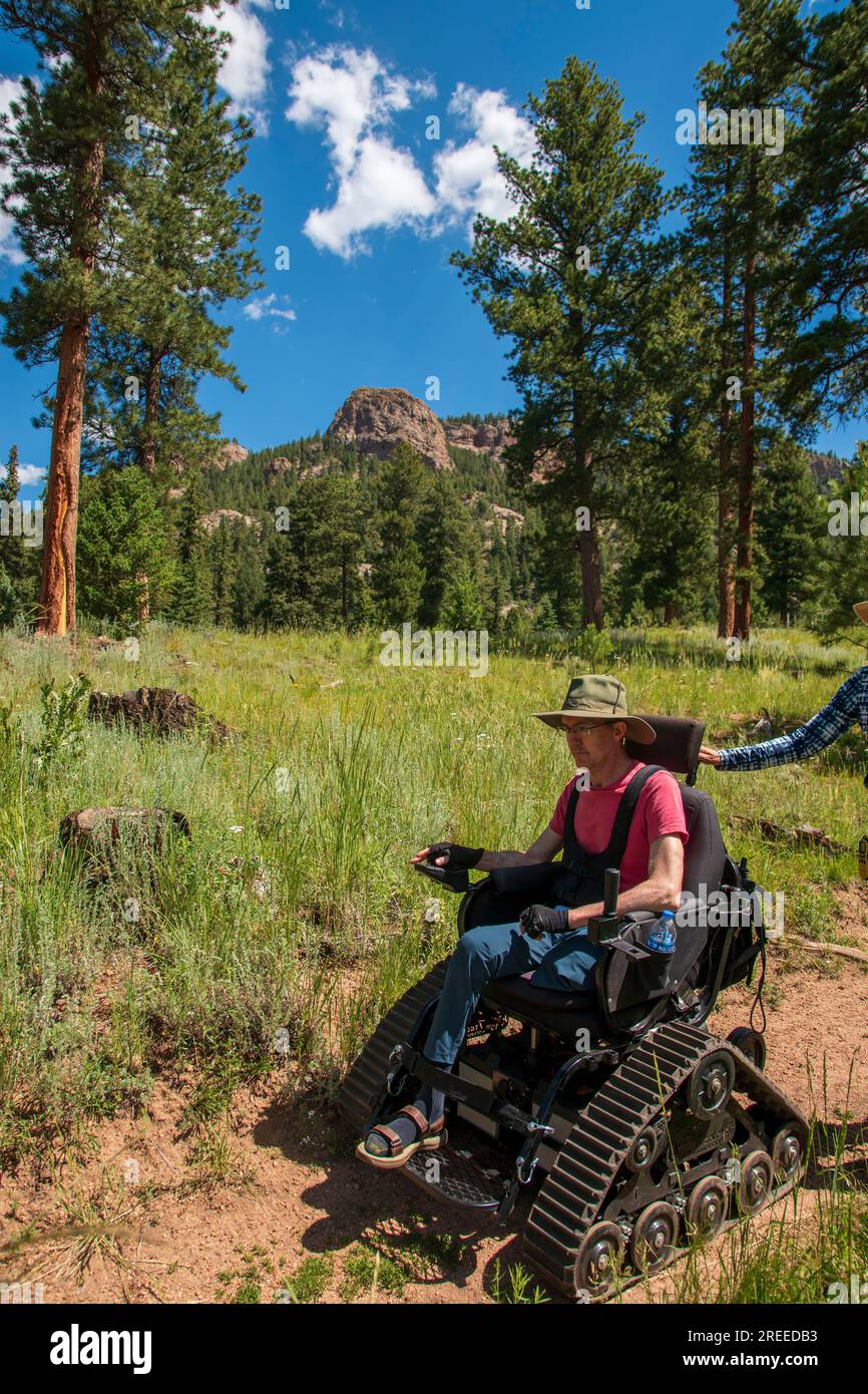 Colorado's Staunton State Park offers a Track Chair Program which ...
