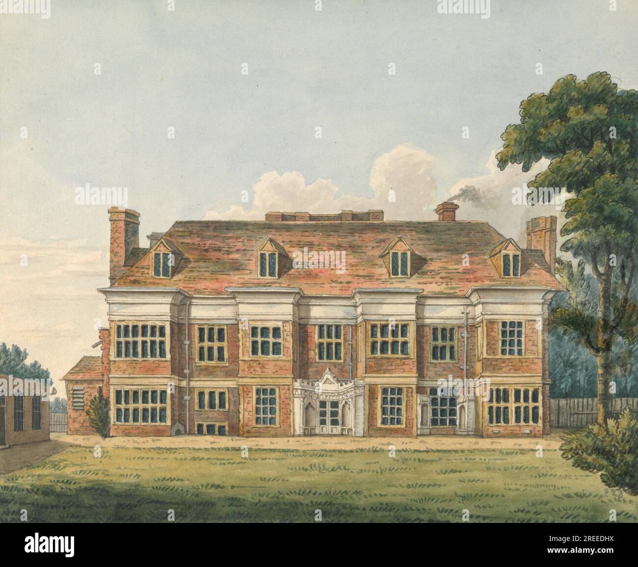 Ealing House, Middlesex by Charles Tomkins Stock Photo - Alamy