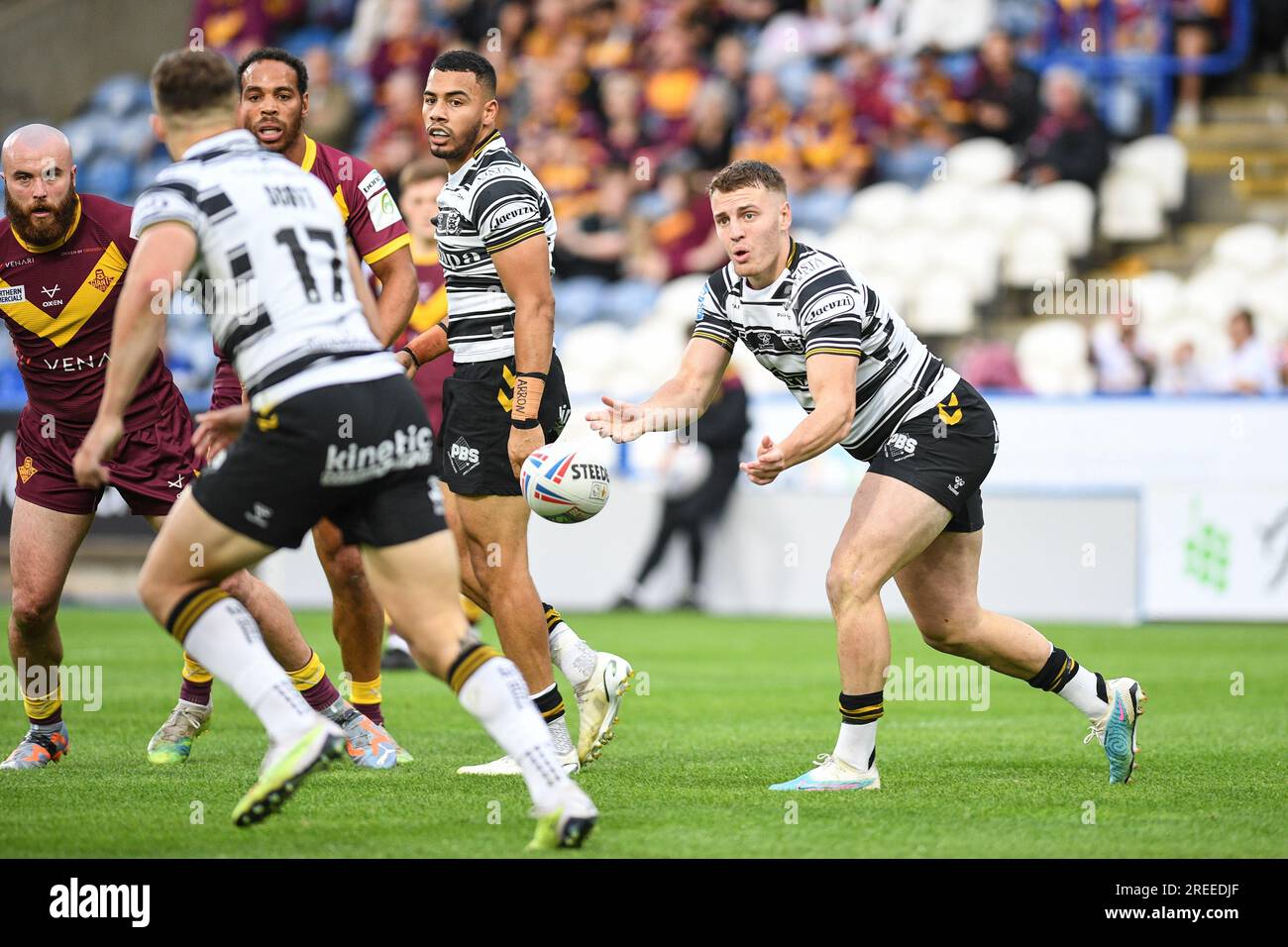 Huddersfield, England - 27th July 2023 - Jake Trueman of Hull FC ...