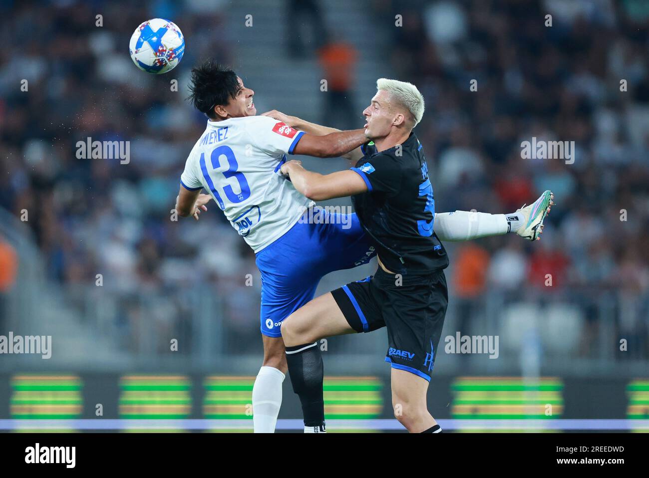 Osijek, Croatia. 27th July, 2023. Ramon Mierez of NK Osijek Attila ...