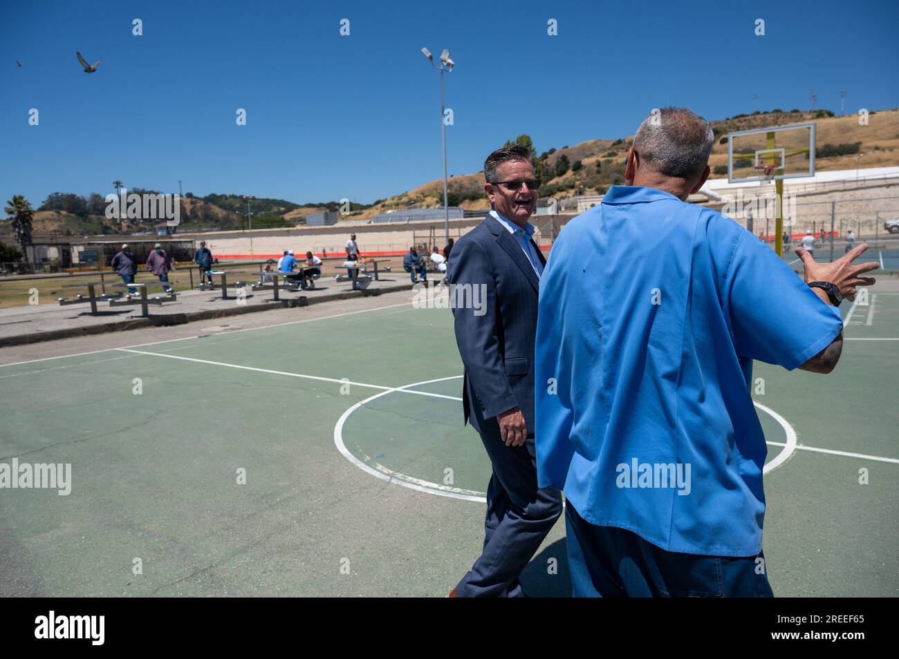 San quentin warden hi-res stock photography and images - Alamy