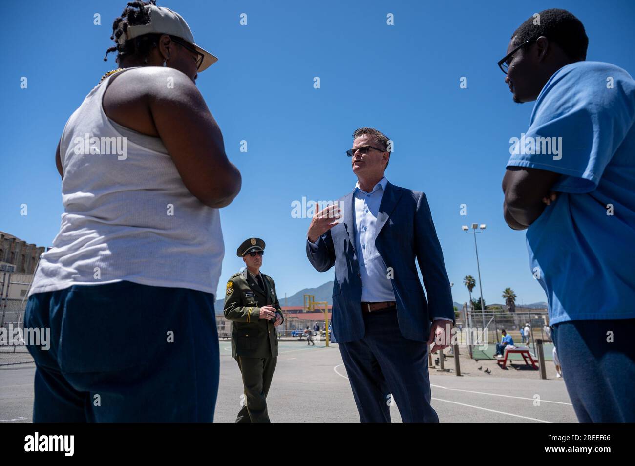 San quentin warden hi-res stock photography and images - Alamy