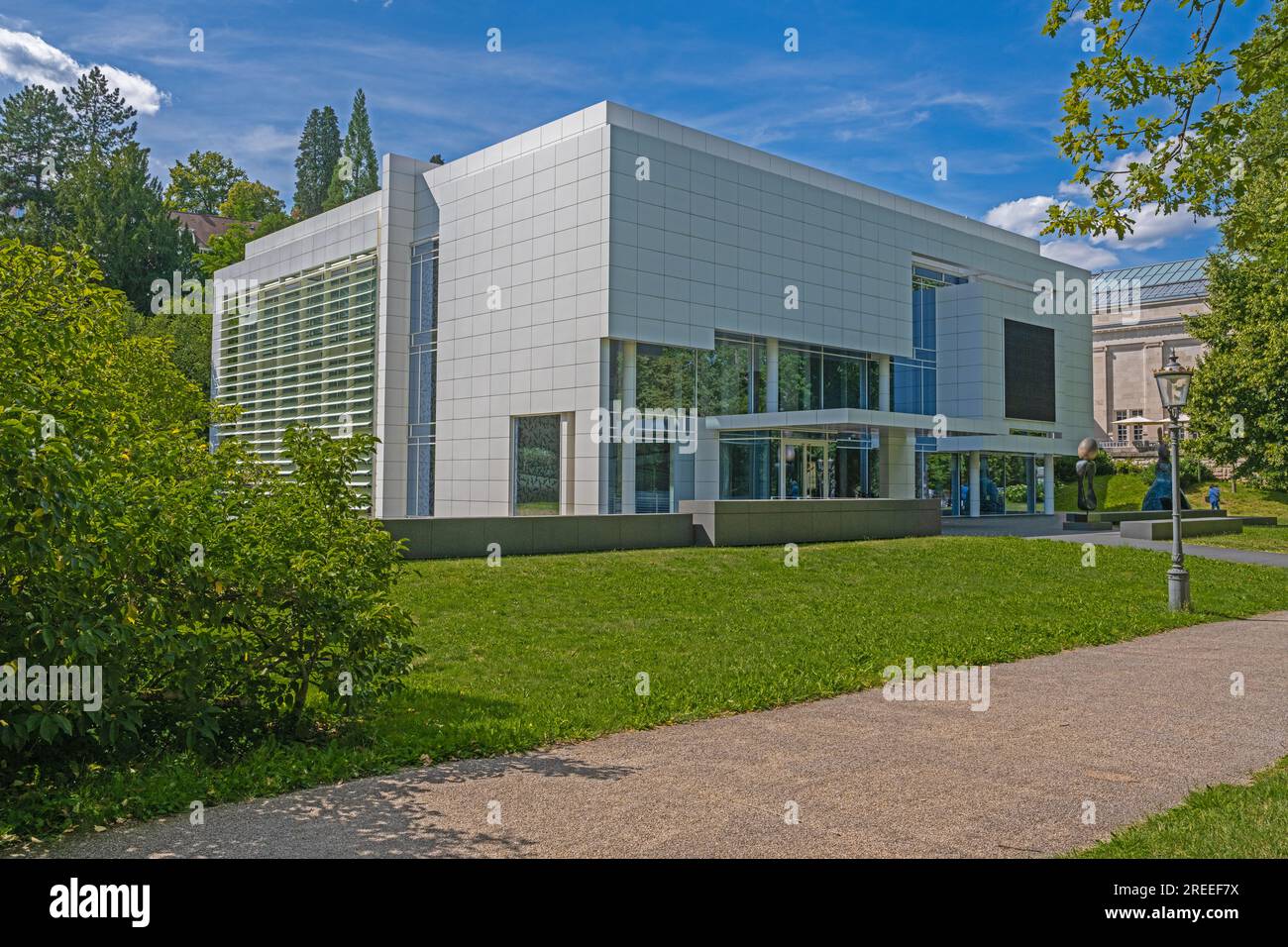Museum Frieder Burda on Lichtentaler Allee in Baden Baden. Baden Wuerttemberg, Germany, Europe ...